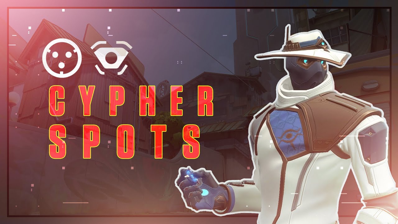 ESSENTIAL CYPHER SPLIT SPOTS - ONE WAYS | CAMS | WIRES - VALORANT - YouTube