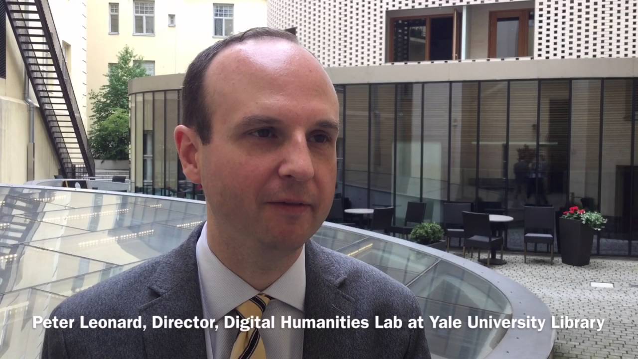 Dr. Peter Leonard on text and data mining at Yale University Library ...