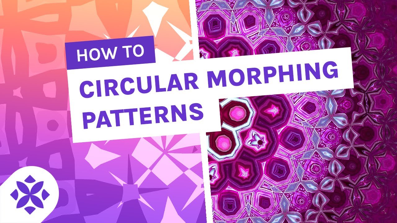 Create mandala's by using the Circular Metamorphosis effect - YouTube