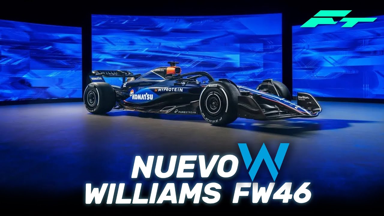 ¡AMENAZAN! WILLIAMS PRESENTA su NUEVO FW46 - YouTube