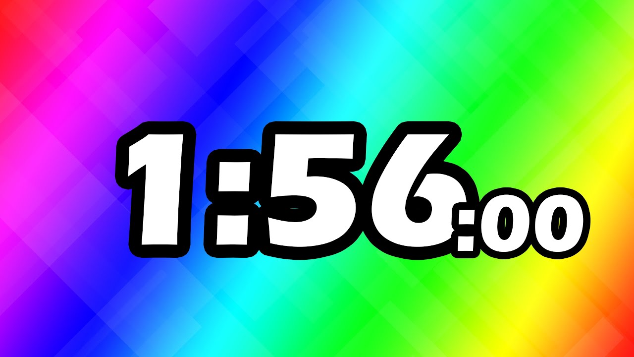 1 Minute and 56 Second TIMER Countdown - YouTube