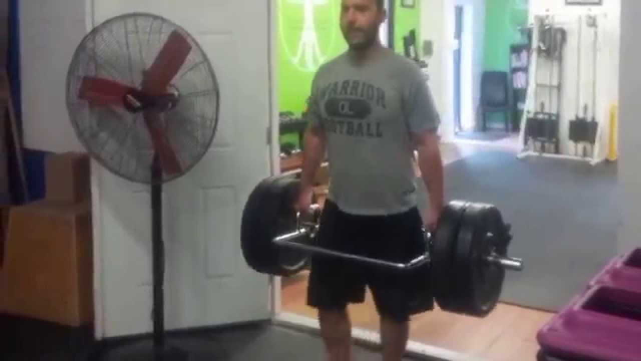 Farmers Walk with Trap Bar - YouTube