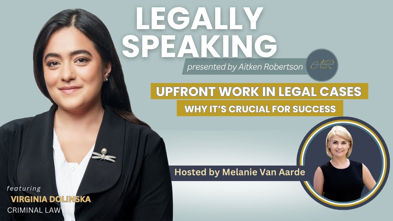 Upfront Work in Legal Cases: Why It’s Crucial for Success - YouTube