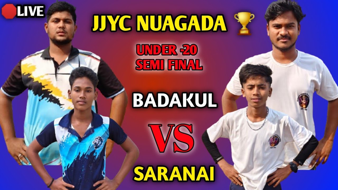 🔴 LIVE MCCC NUAGADA SEMI FINAL 🏆 BADKUL LITTLE ELEVEN ⭐ VS MPCC SARANAI ...