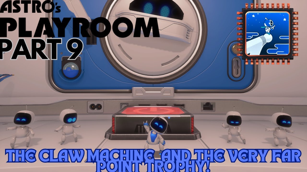 ASTRO'S Playroom (Part 9) The claw machine and the very far point - YouTube