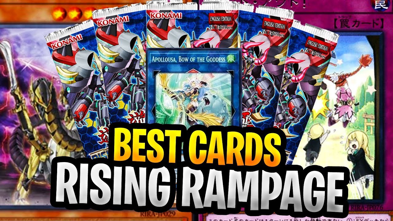 Best Cards in Rising Rampage New Set 2019 TCG Yugioh - YouTube