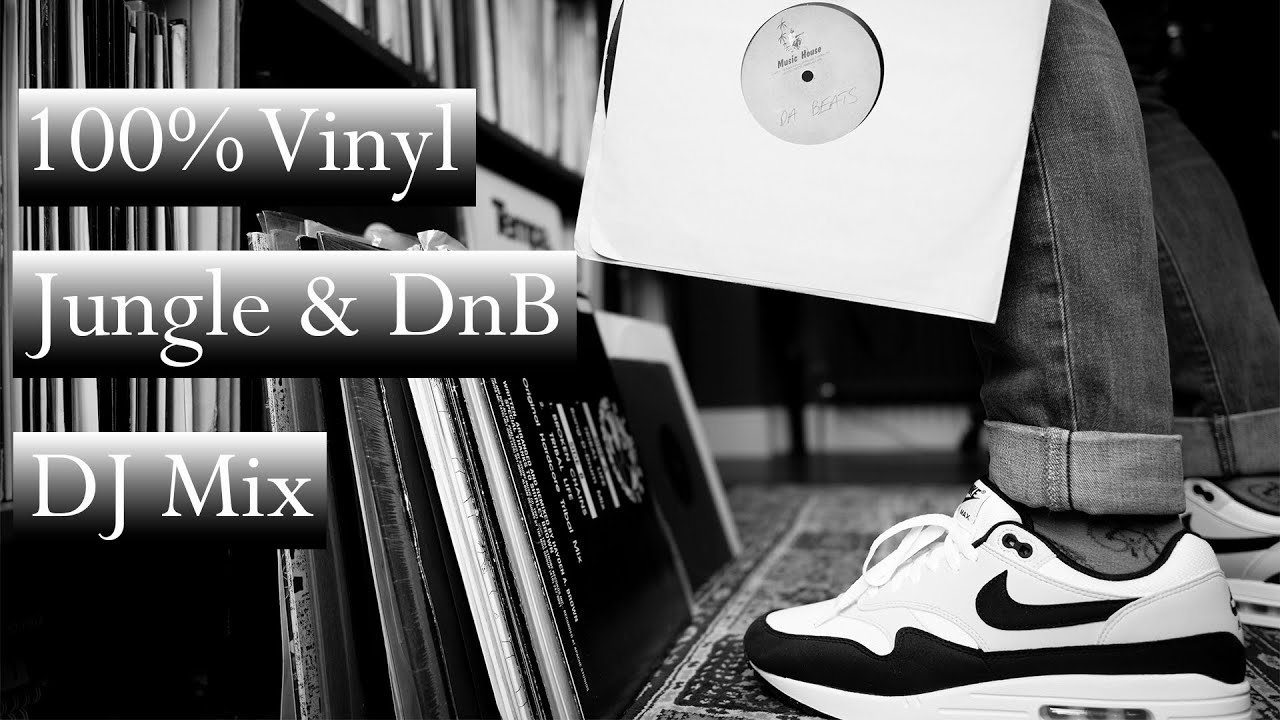 100% Vinyl Jungle Drum and Bass DJ Set With Pesky - YouTube