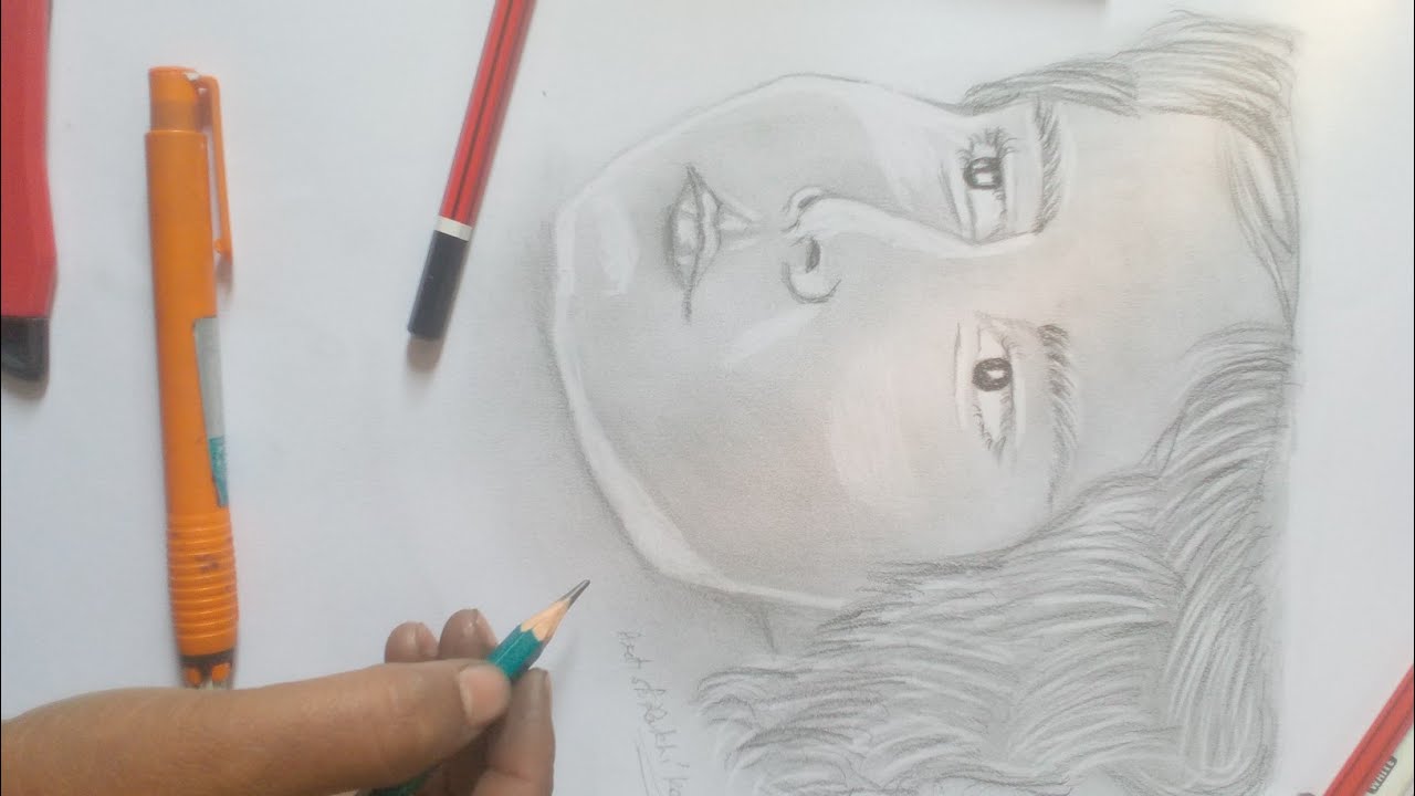 how to draw a child#shortsvideo #drawing #shading #stepbystep - YouTube