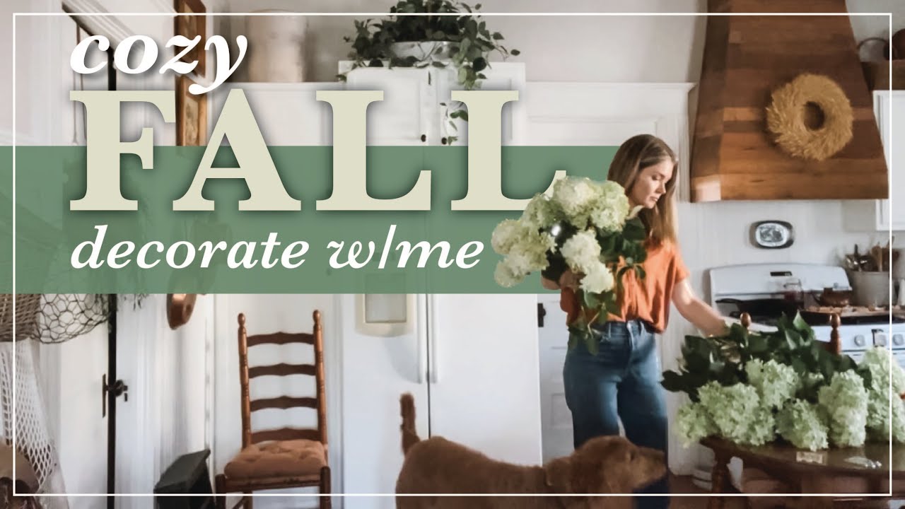 Cozy Fall Decorate With Me - YouTube
