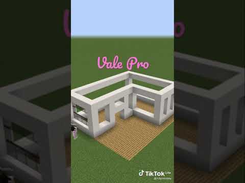 Cómo hacer una Casa en MINECRAFT 🔲