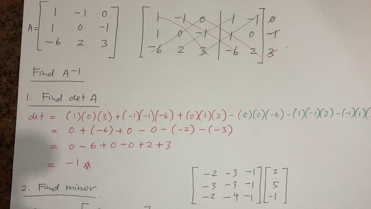 Casio fx-570EX: Linear Equation, Matrix Determinant & Multiplication ...