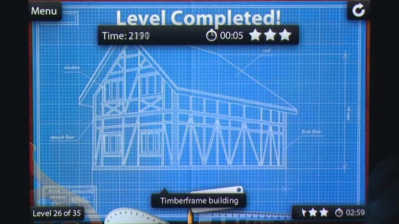 Blueprint 3D iPhone Gameplay Review - AppSpy.com - YouTube