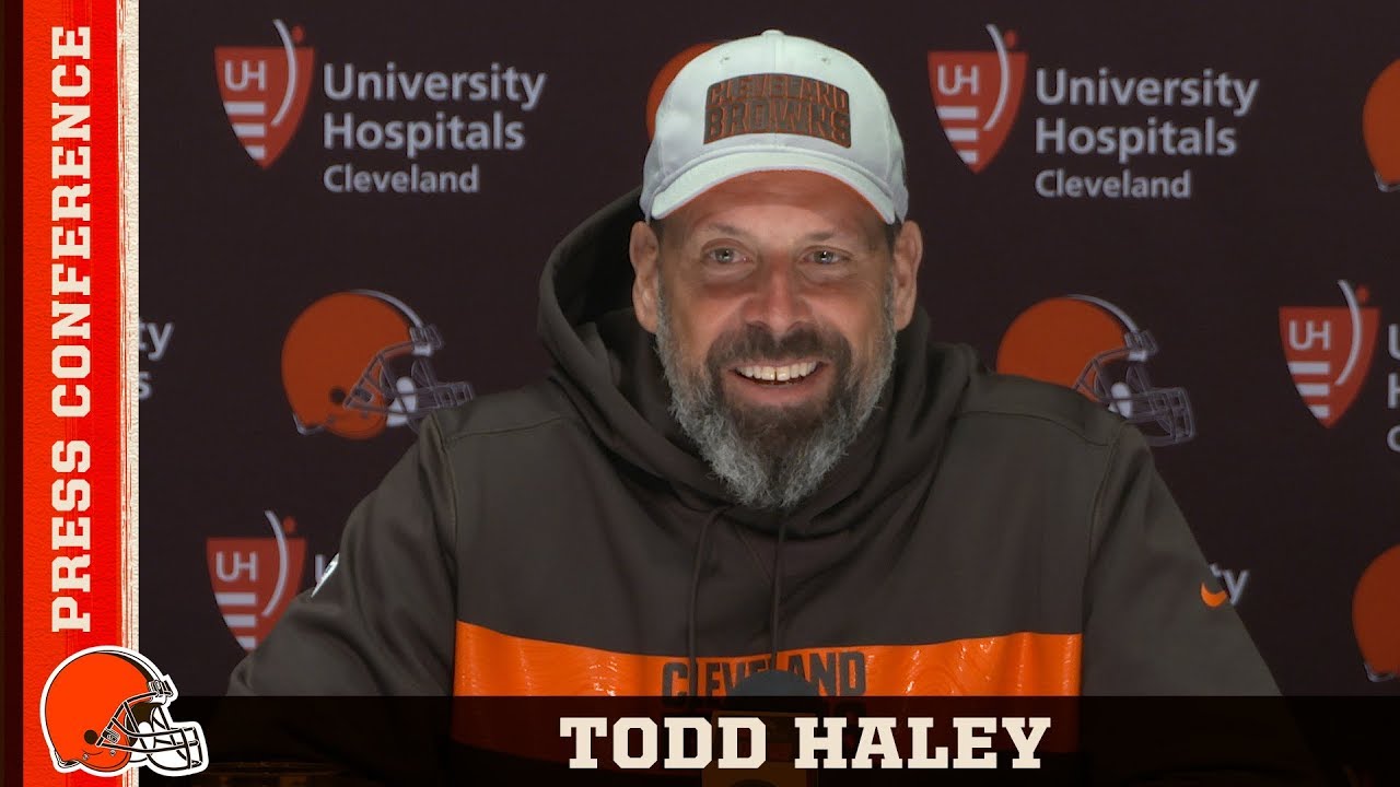 Todd Haley: Our run game is very important | Cleveland Browns - YouTube