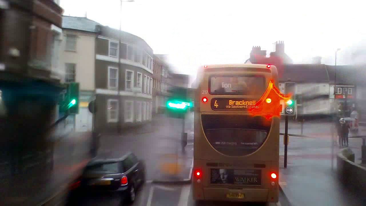 🇬🇧 FULL ROUTE VISUAL | Reading Buses Route Purple 17: Earley ...