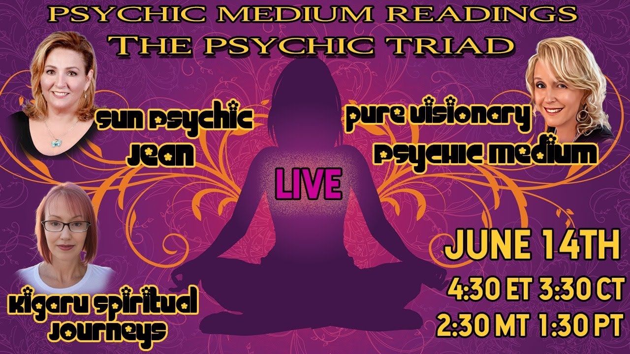 Psychic Medium Readings ~ LIVE ~ The Psychic Triad - YouTube