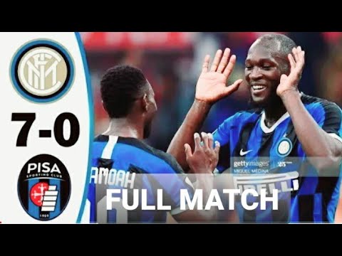 Inter milan vs Pisa 7-0 Full match & all goals 19/9/2020 HD - YouTube
