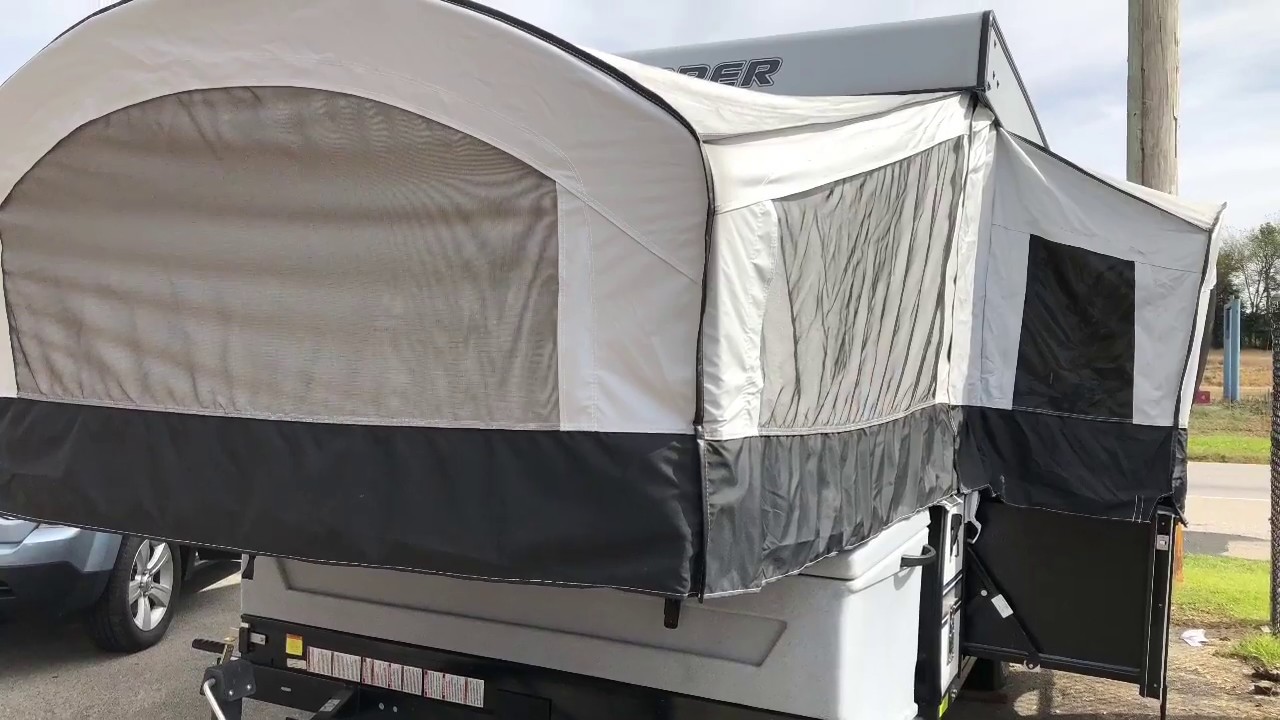 Clipper coachman pop up - small travel trailer - camper - YouTube