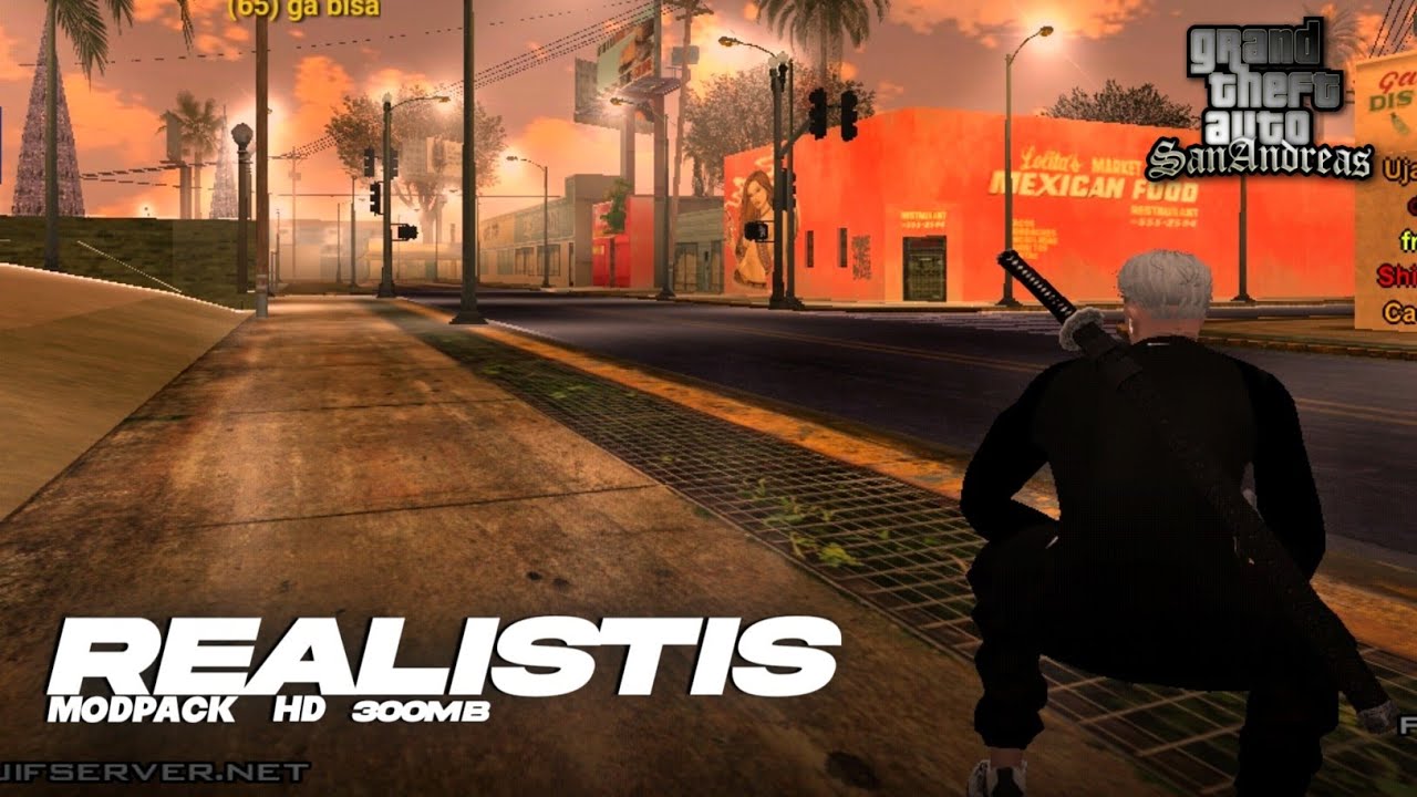 MODPACK REALISTIS HD - GTA SAMP ANDROID - YouTube