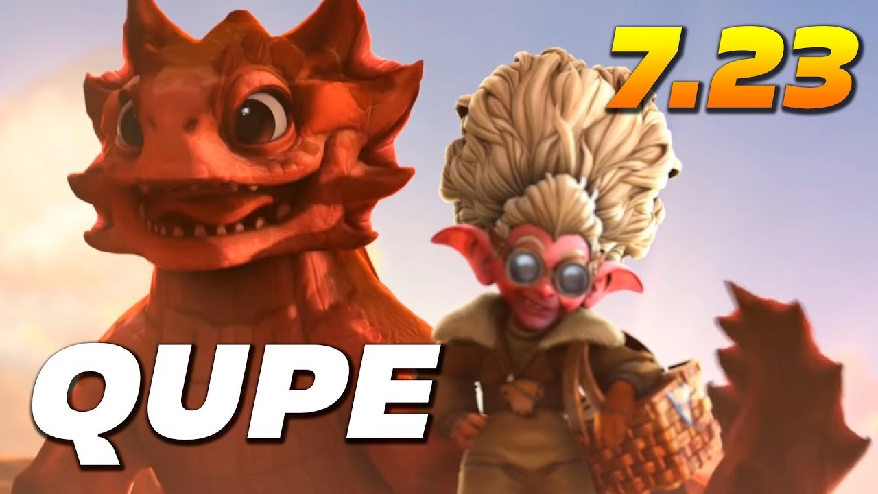 QUPE SNAPFIRE - Beatrix & Mortimer - PATCH 7.23 DOTA 2 - YouTube