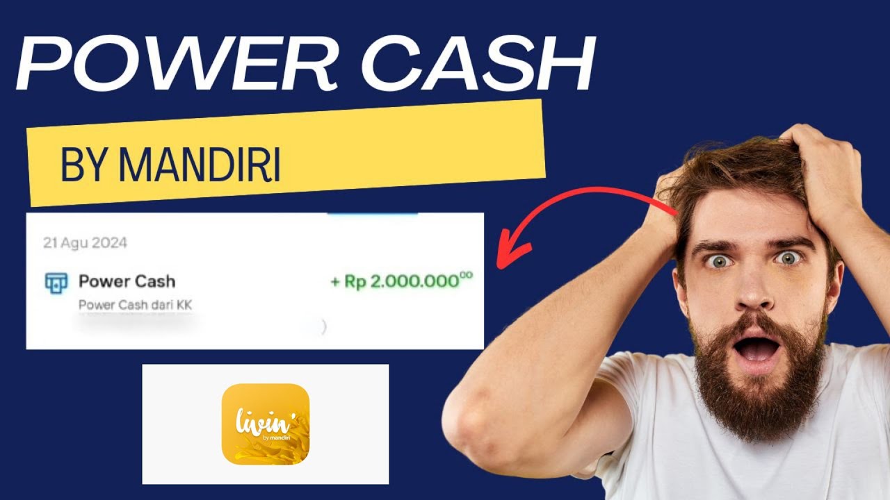 Power cash 2 juta Livin by bank mandiri || pinjaman online - YouTube