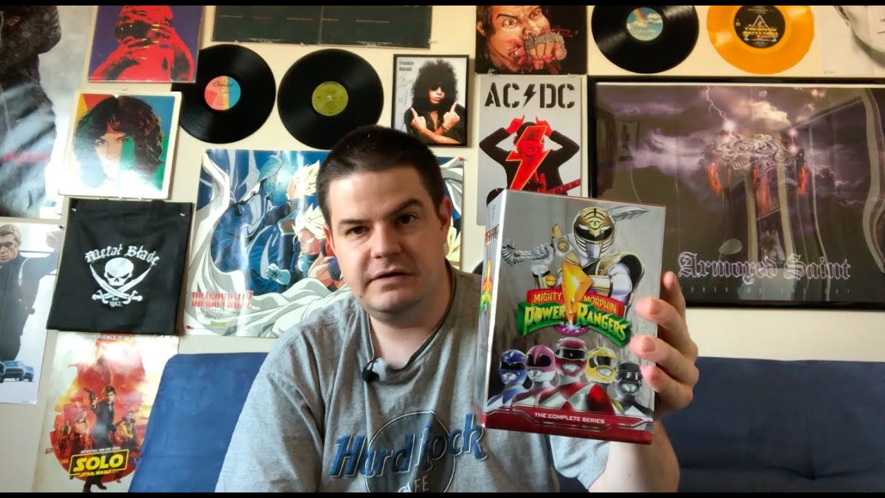 Mighty Morphin Power Rangers - The Complete Series DVD Box Set Unboxing ...