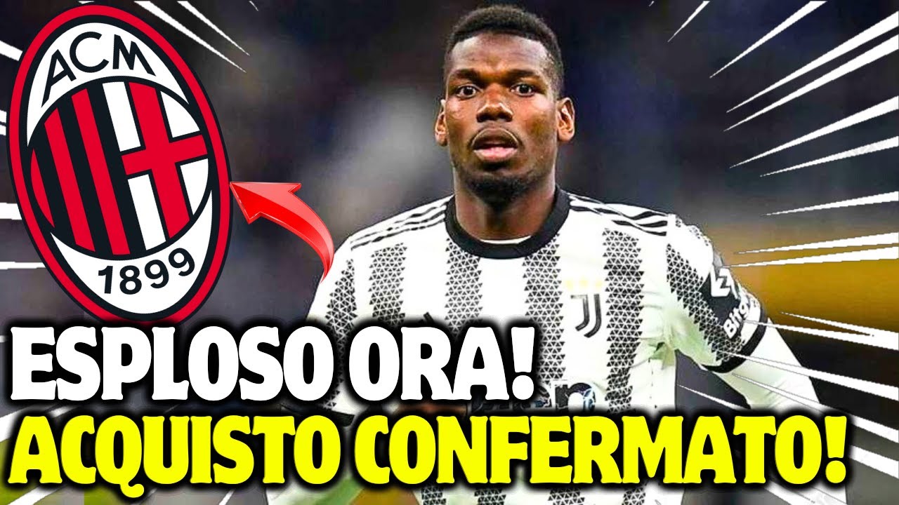 ULTIMO MINUTO! CONFERMATO AL 100% AL MILAN! È APPENA STATO ANNUNCIATO ...