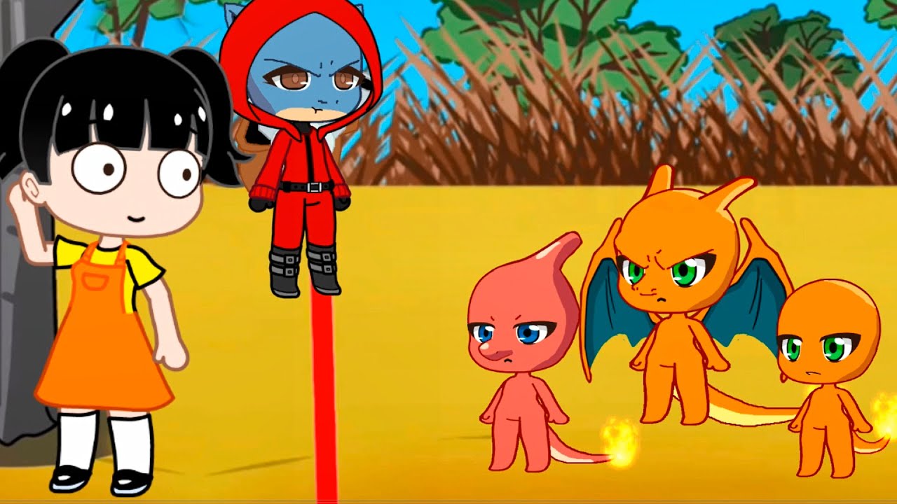 Batatinha frita 1 2 3 VS Charmander, Charmeleon e Charizard - Gacha ...