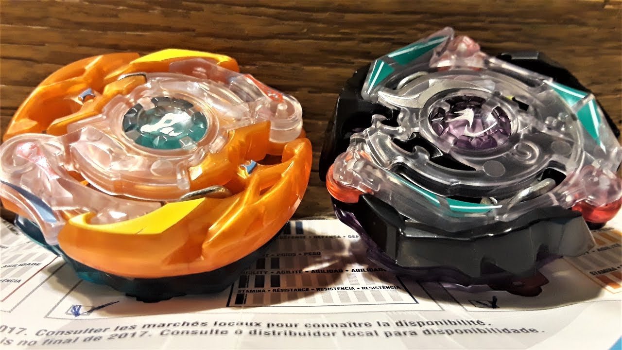 Berserk Roktavor R3 VS. Kinetic Satomb S3 [HASBRO Beyblade Burst] - YouTube