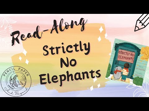 Read Along: Strictly No Elephants - YouTube