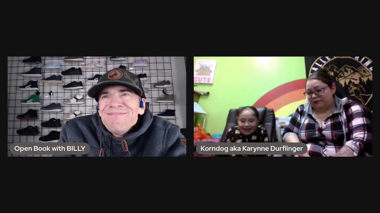 Open Book with Karynne Durflinger aka Korndog - YouTube