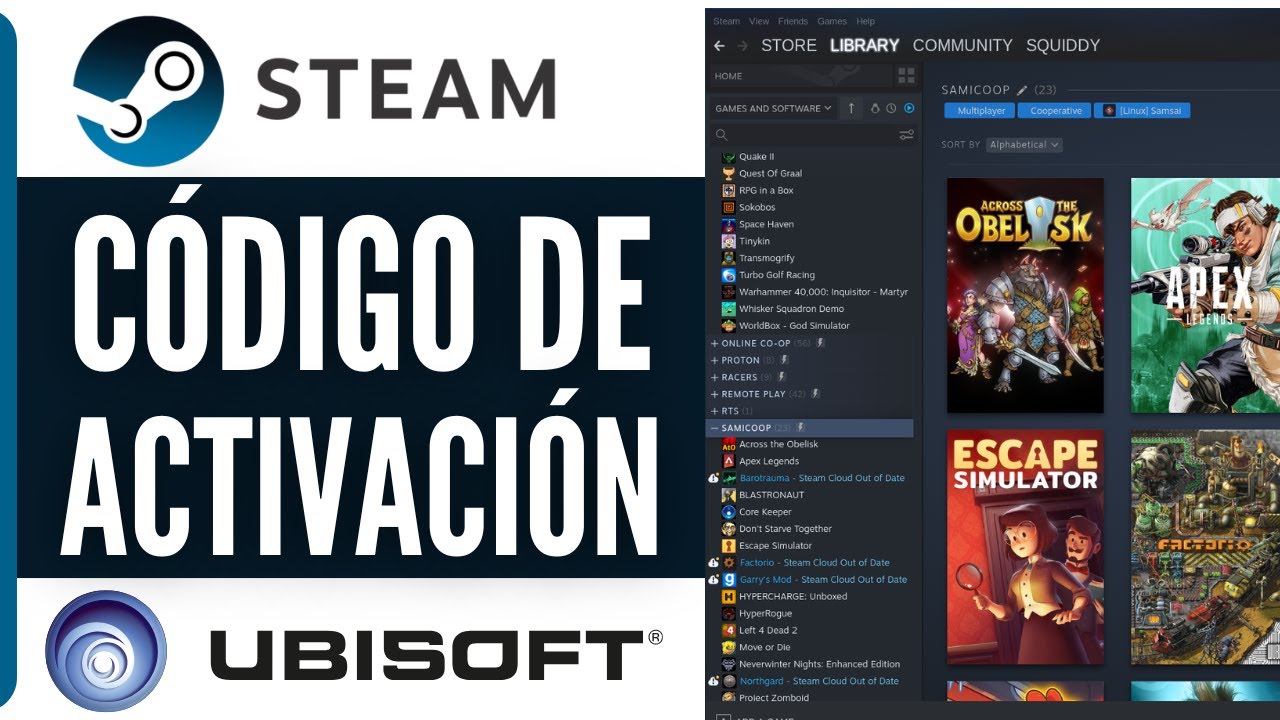 Cómo Encontrar El Código de Activación de Ubisoft Connect en Steam ...