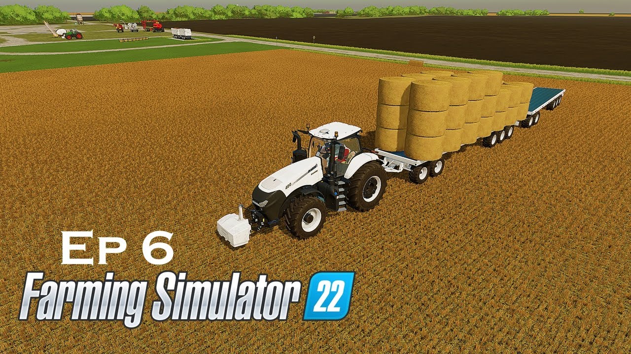 farming Simulator 22 fs22 timelapse Ep #6 big flats Texas fs22 Mods ...
