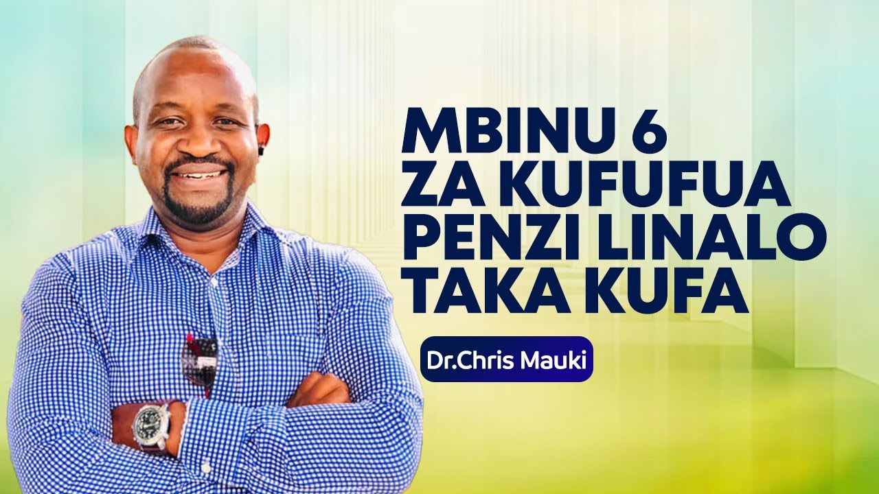 Dr. Chris Mauki: Mbinu 6 za kufufua penzi linalotaka kufa - YouTube