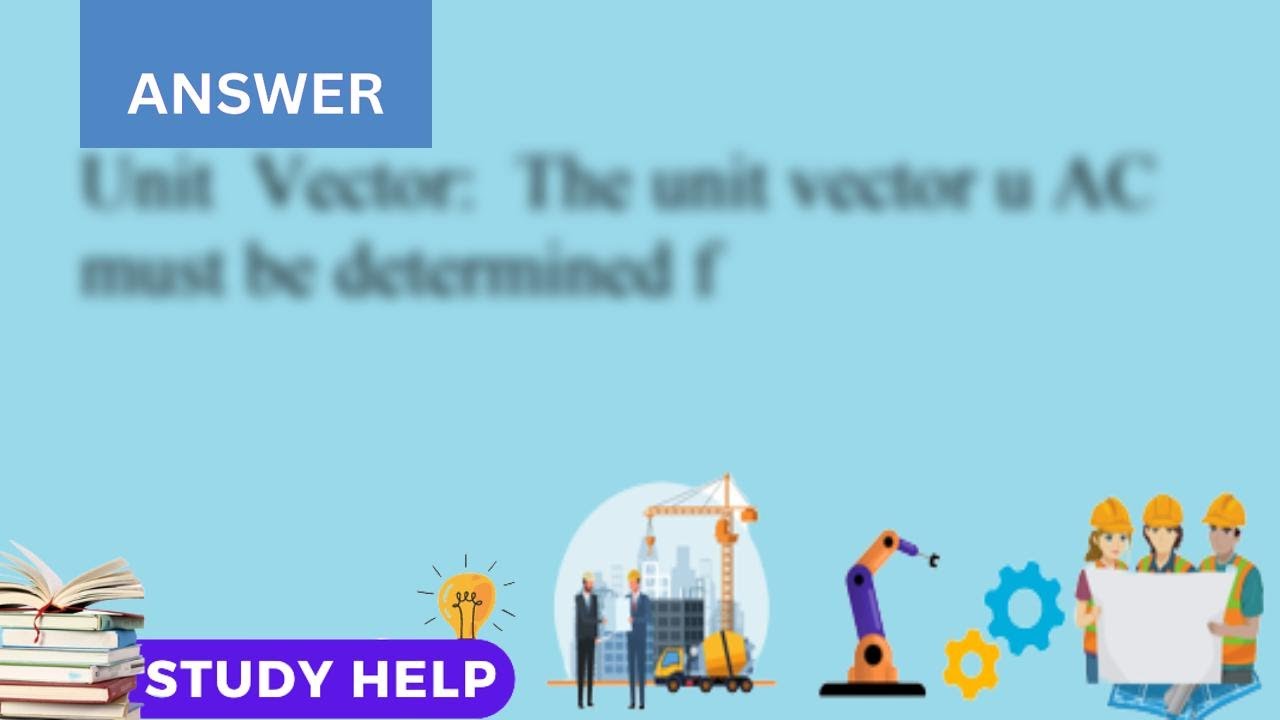 Determine the magnitude of the projected component of force FAC acting ...