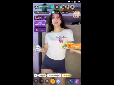 bigo live live dance with Columbian girl