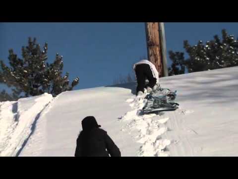 Laura Bodine Sledding KC - YouTube