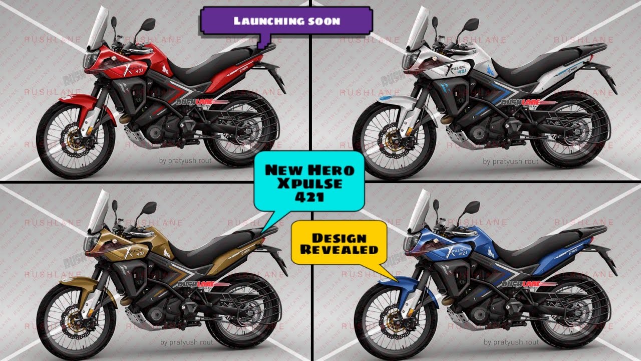 2025 New Hero Xpulse 421 Design Leaked 💥 Better then KTM Adv 390 💥 ...