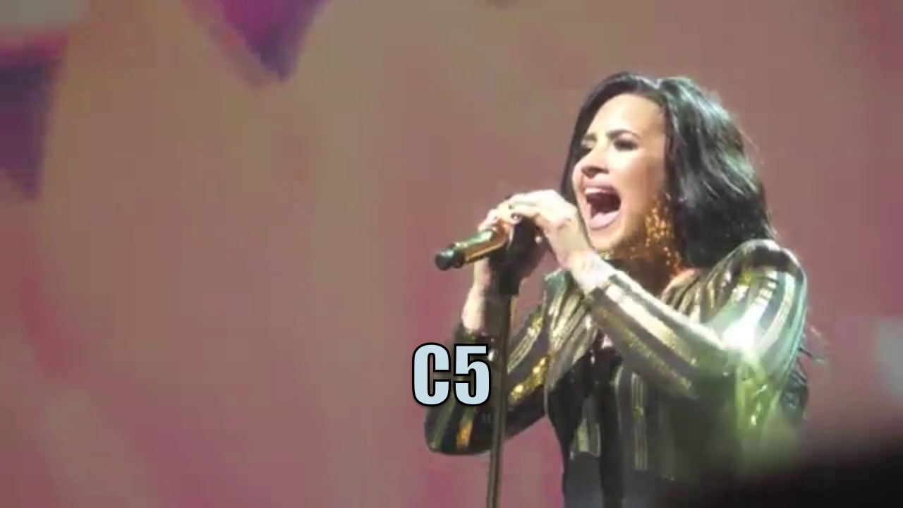 Demi Lovato - Best "For You" G5s Attempt of 2016 (includes sustained G5 ...