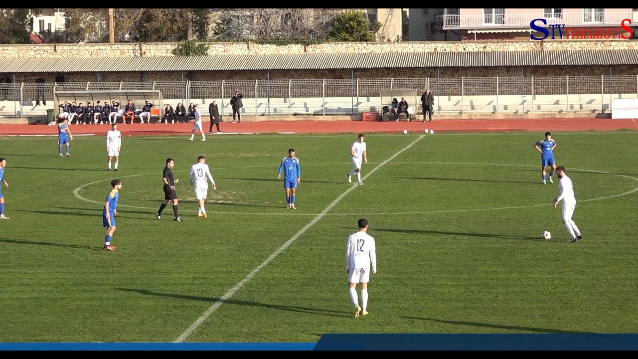 ΑΛΕΞΑΝΔΡΟΥΠΟΛΗ FC -ΑΠΟΛΛΩΝ ΠΑΡΑΛΙΜΝΙΟΥ 2-1 ΟΛΟΚΛΗΡΟ ΤΟ ΠΑΙΧΝΙΔΙ - YouTube