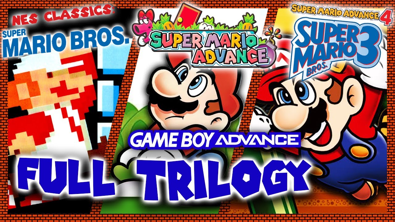 Super Mario Bros Trilogy On GBA | Complete Playthrough - YouTube