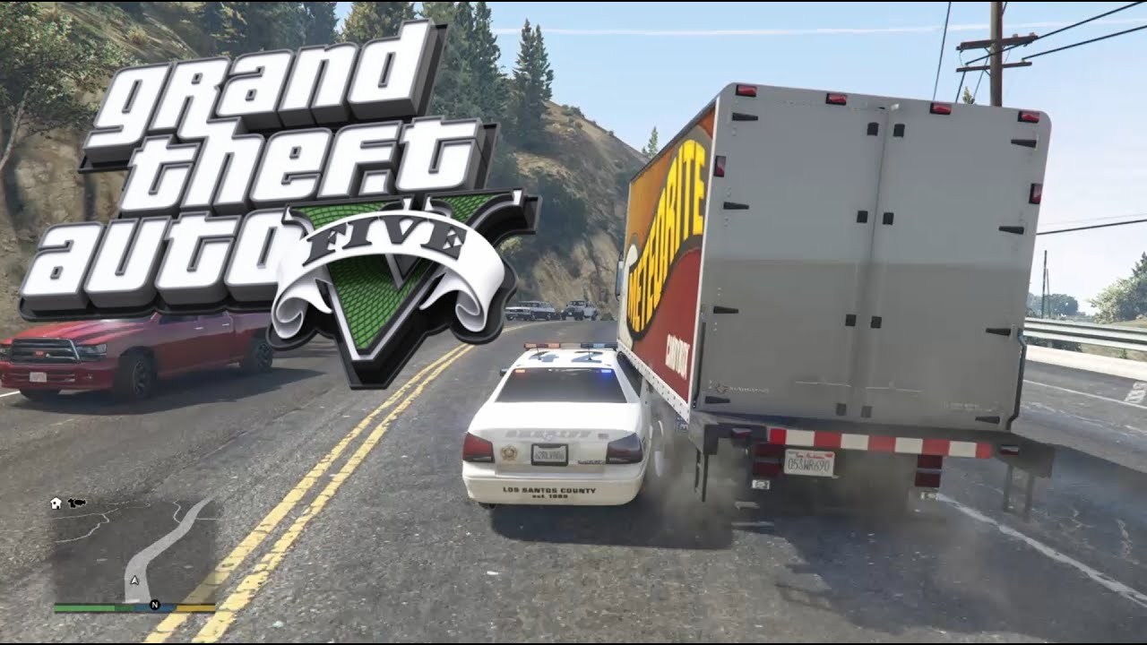 GTA 5 Police Pursuit Driving Police car Ultimate Simulator crazy chase ...