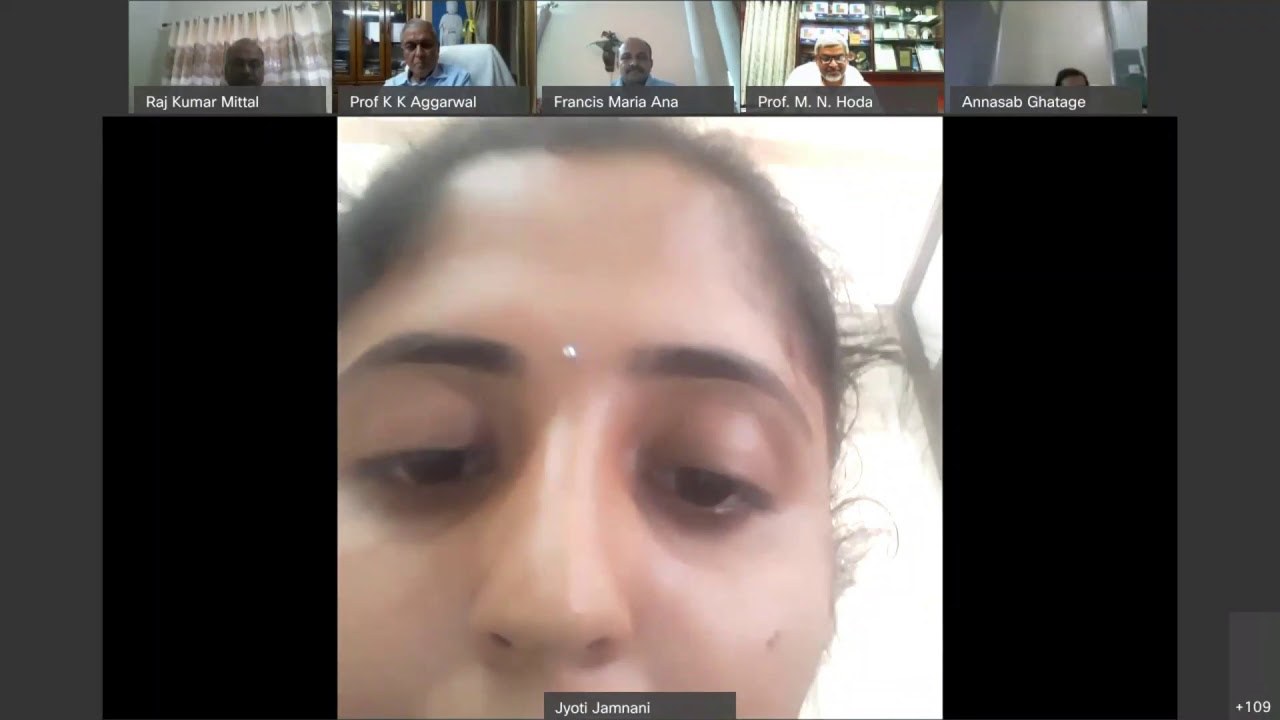 Valedictory Session and Certification by Prof KK Aggarwal and Prof. R ...