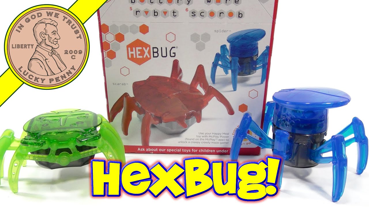 HexBug McDonald's Happy Meal Toy Review - YouTube