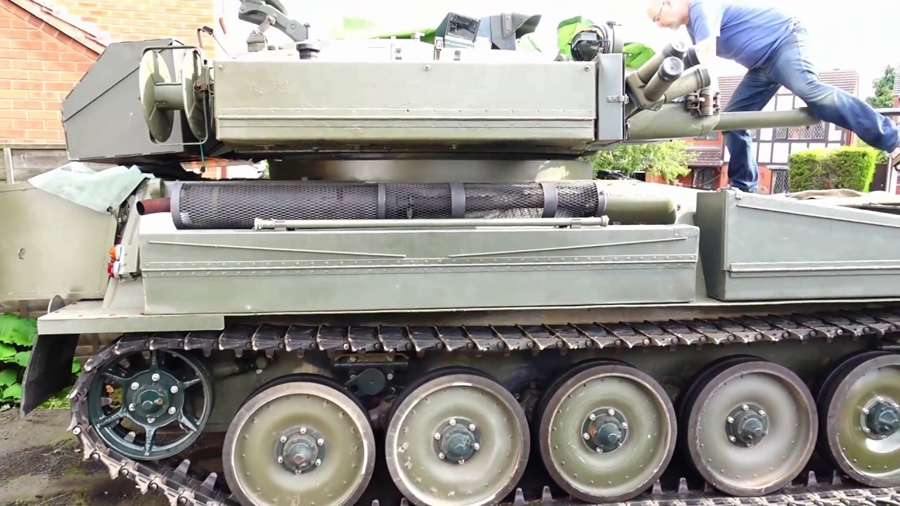 CVRT Sabre -15 Aug 2017 Running on Drive - YouTube