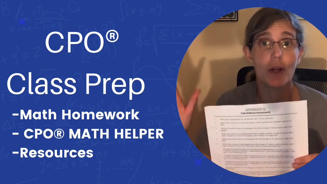 CPO Math Helper & Math Homework - YouTube