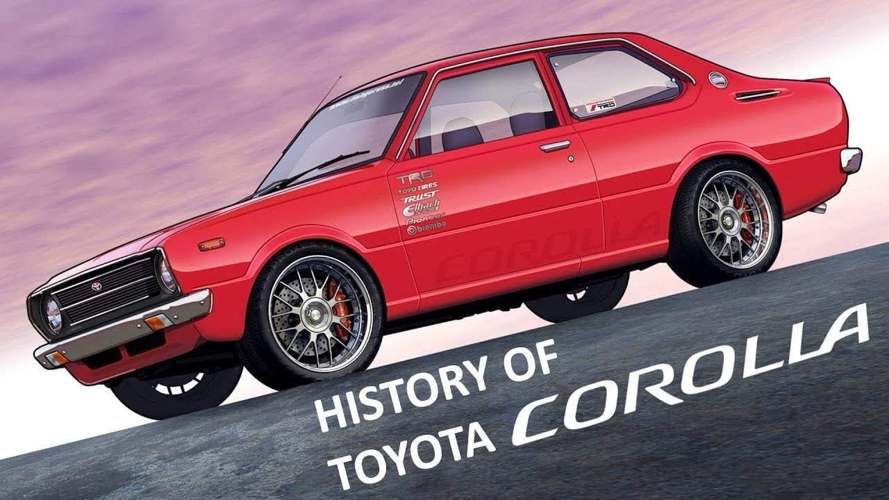 History of Toyota Corolla 1966-1987 Models PART I - YouTube