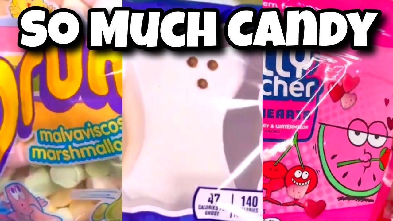 Filling up Giant Bowl of Candy! Filling Platter With Halloween ...