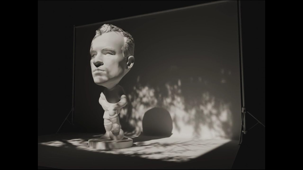 Studio Light - Key light - Fill Light - Back Light - IES Light with ...