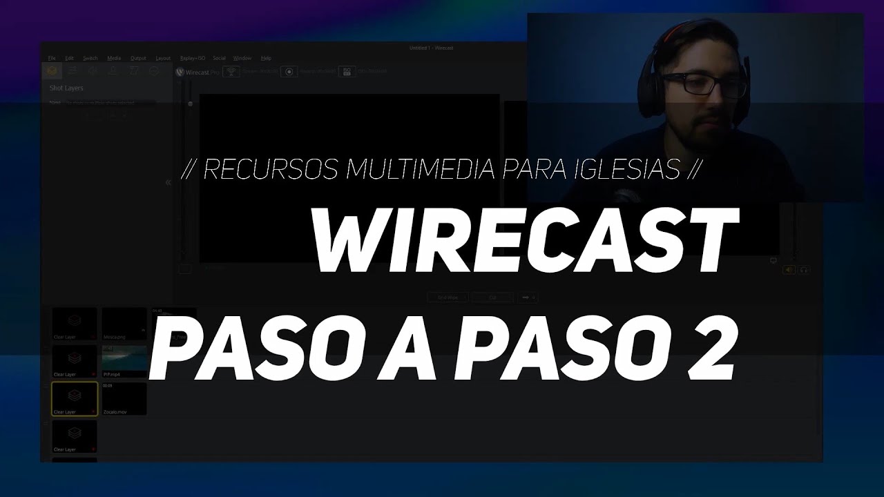 RMI - Aprende Wirecast paso a paso parte 2. Streaming en vivo utilizando Wirecast Pro - YouTube