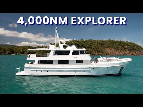 96ft Cheoy Lee Expedition Yacht With 3 Tenders & Built to Go Anywhere